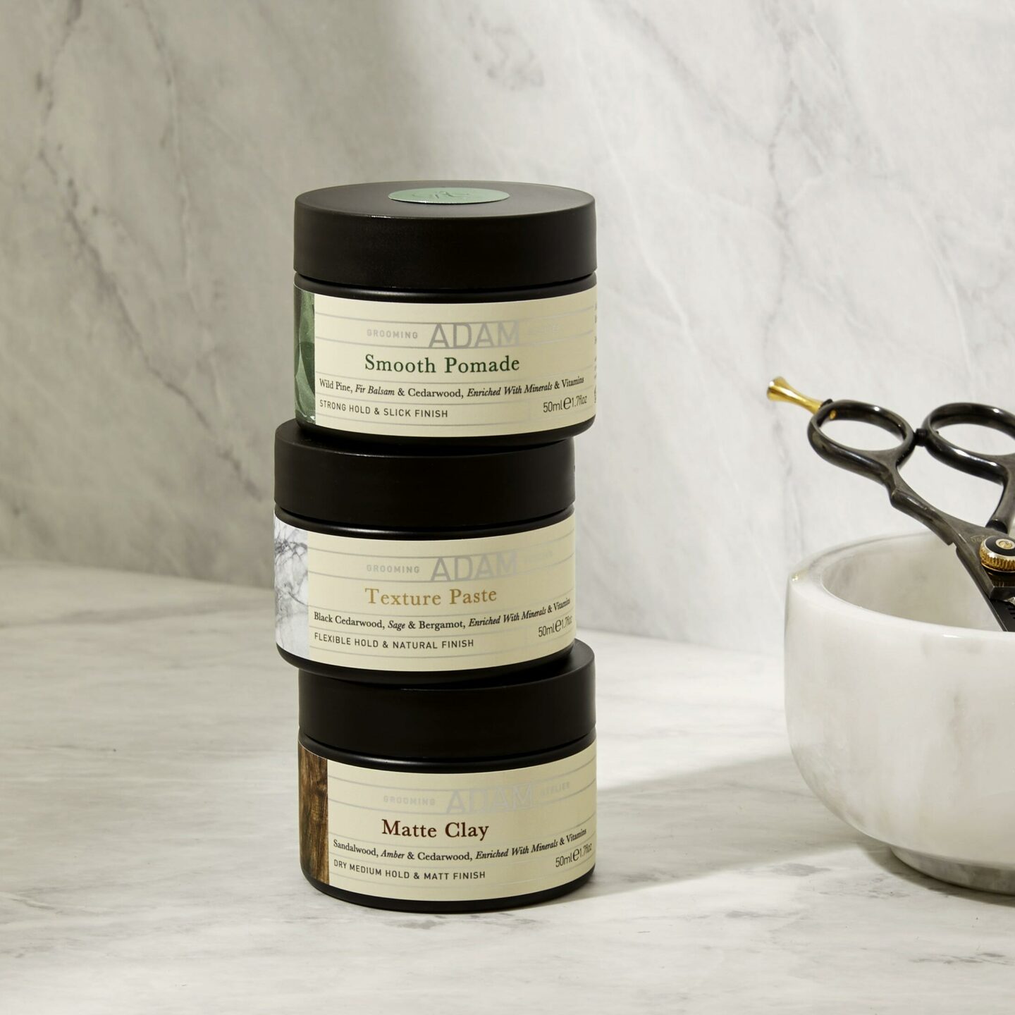 Matte Hair Clay for Men | ADAM Grooming Atelier